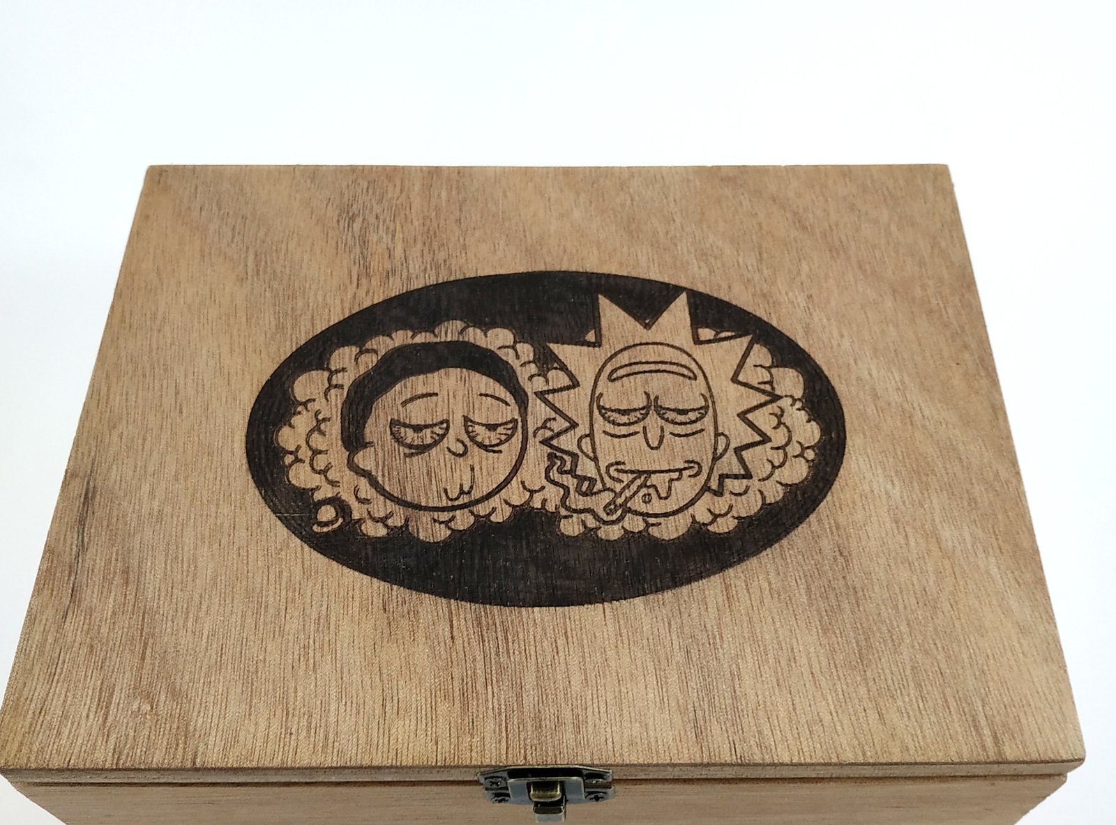 Anime Stash box Rick and Morty Combo with Rolling Tray ROLLIN' TIME CLASSIC